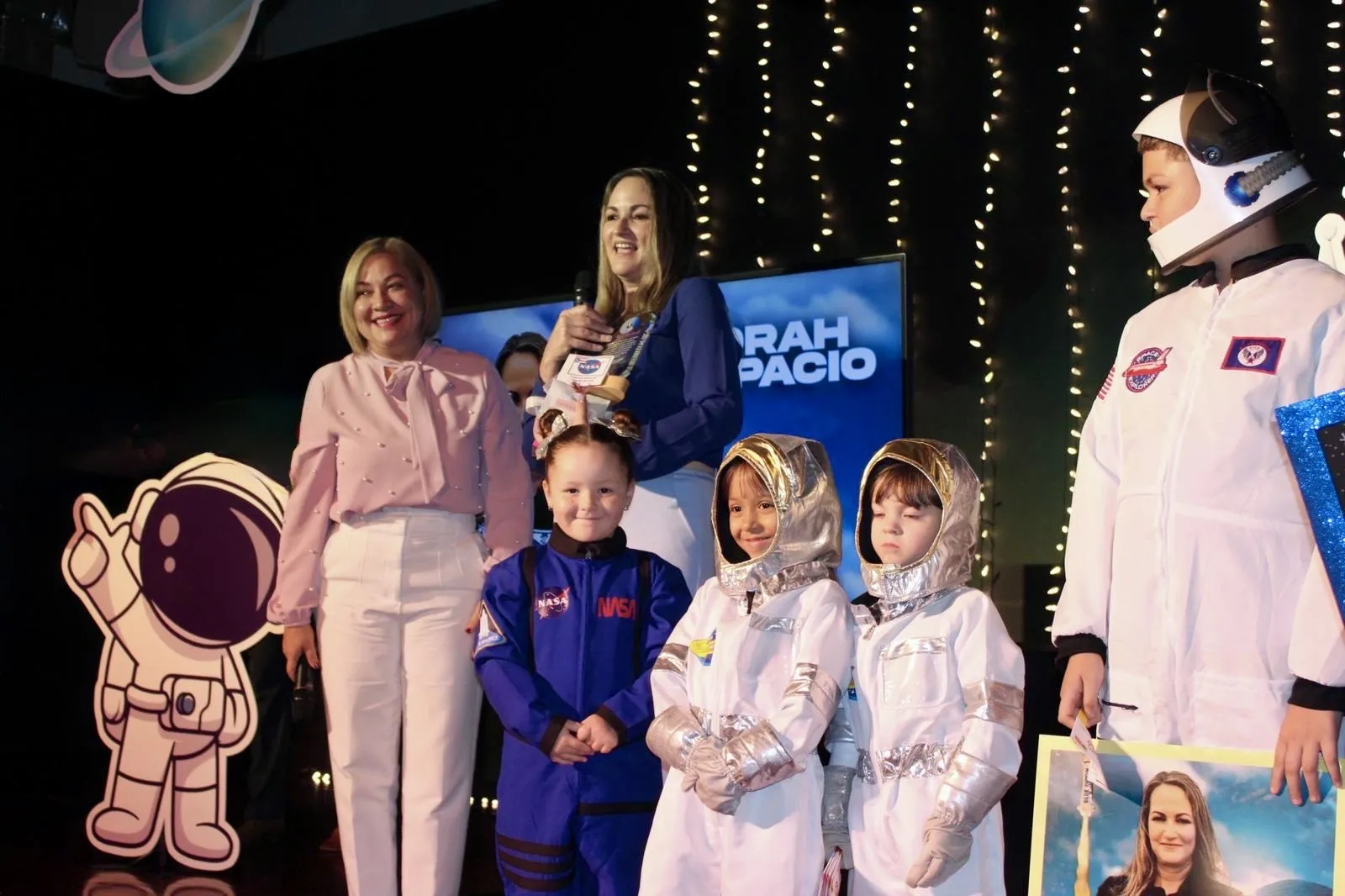 Deborah Martorell inicia en Morovis su gira educativa rumbo al espacio ...